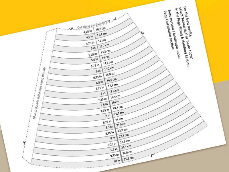 Bracelet Sizing Chart: How to Measure Wrist Size At Home for Perfect ...